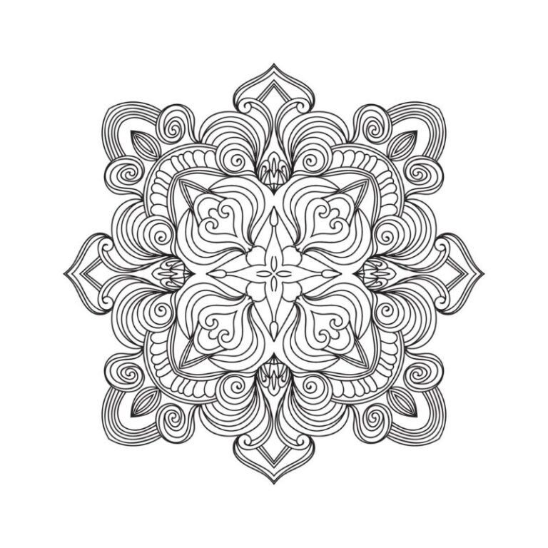 Mandalas 30 stk. A4-sider (Download) – MinBlyant