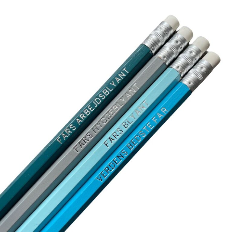 Fars Sæt Blyanter 4 stk. – MinBlyant